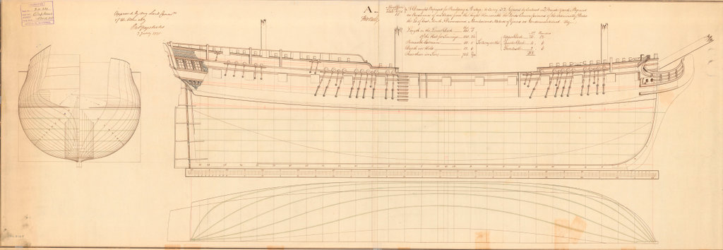 how to draw body plan of ship